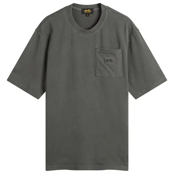STAN RAY Patch Pocket T-shirt - Washed Black