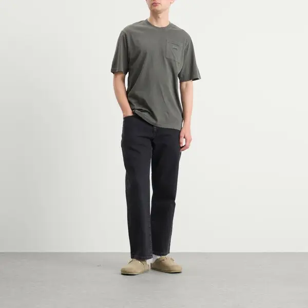 STAN RAY Patch Pocket T-shirt - Washed Black