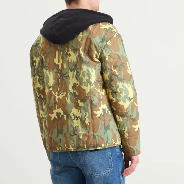 STAN RAY Quilted Liner Jacket - Woodland Dpm