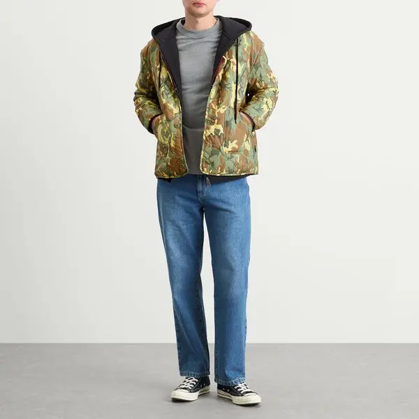 STAN RAY Quilted Liner Jacket - Woodland Dpm