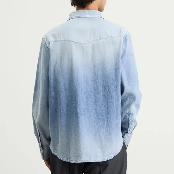 Visvim Social Sculpture Crash Shirt - Denim