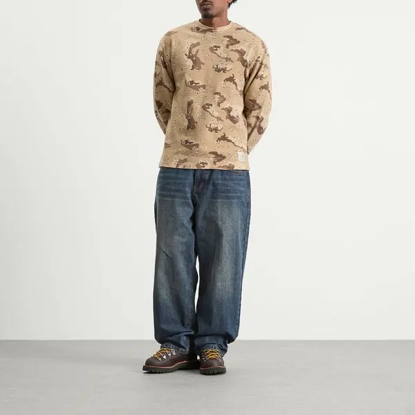 BUTTER GOODS Long Sleeve Waffle Top