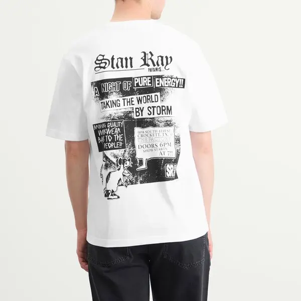 STAN RAY Hardcore T-shirt - White