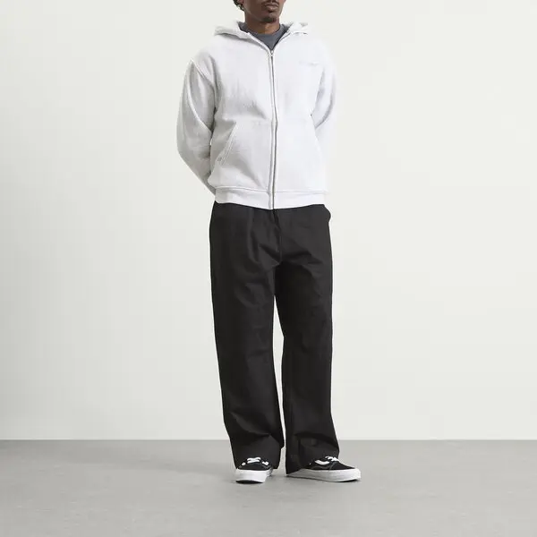 BUTTER GOODS Internationale Zip Hoodie - Ash