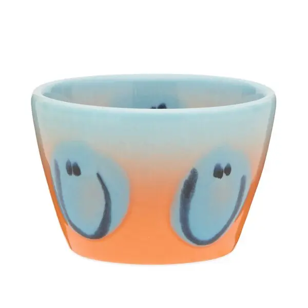 FRIZBEE CERAMICS Super Cup Kawaii 75ml - Water Orange Gradient Smile
