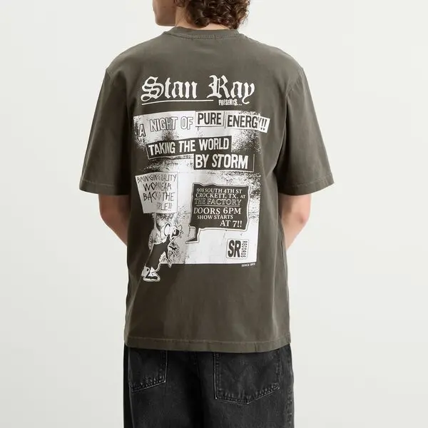 STAN RAY Hardcore T-shirt - Washed Black
