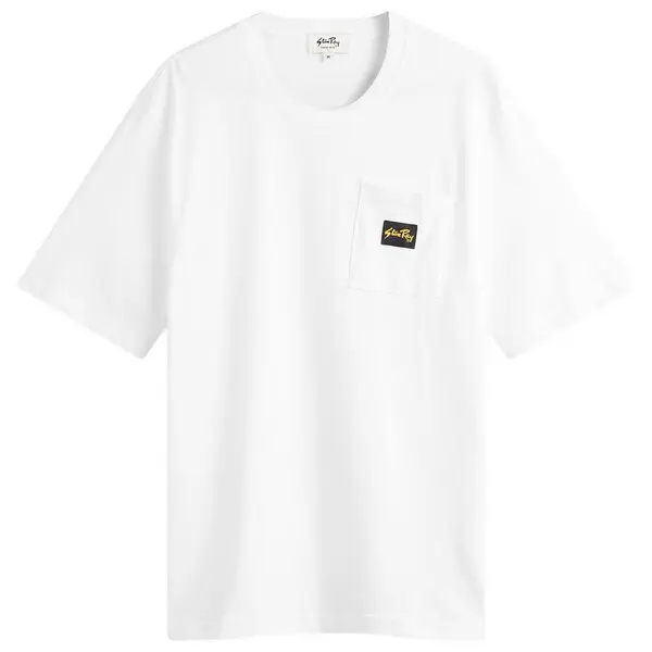 STAN RAY Patch Pocket T-shirt - White