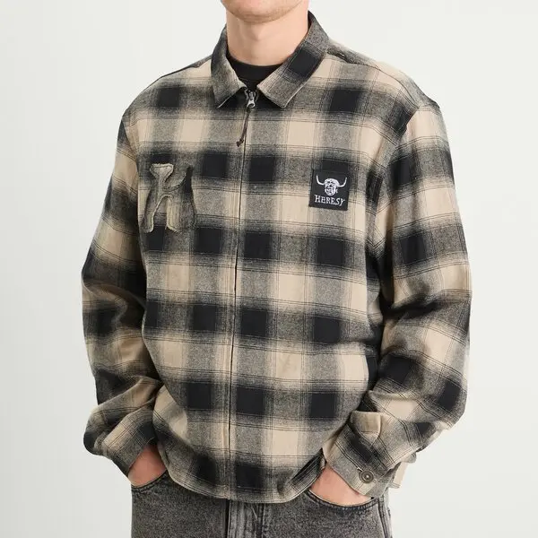 HERESY Fog Zip Shirt