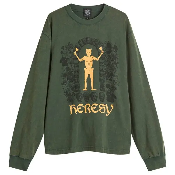 HERESY Gateway Long Sleeve T-shirt - Green
