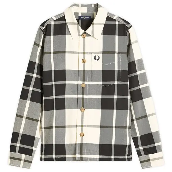 Fred Perry Tartan Twill Overshirt
