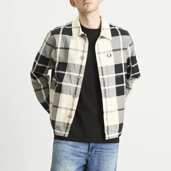 Fred Perry Tartan Twill Overshirt