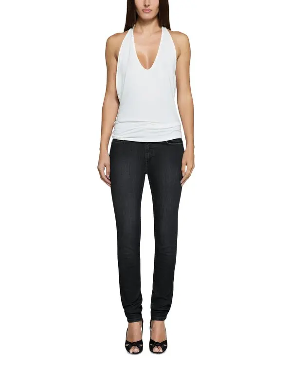 EB DENIM Mid-rise Skinny Jeans - Noir