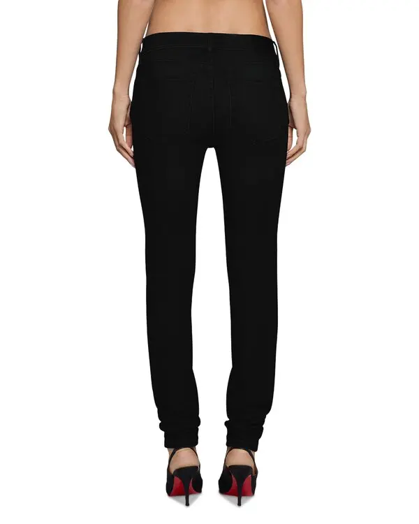 EB DENIM Mid-rise Skinny Jeans - Noir
