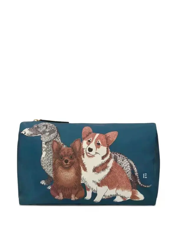 INOUI EDITIONS Dog-print Clutch