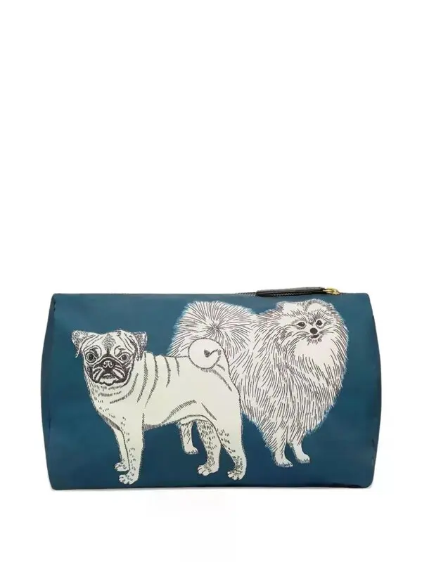 INOUI EDITIONS Dog-print Clutch