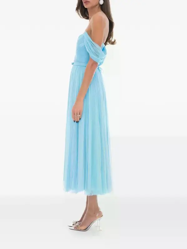 ANA RADU Off-shoulder Tulle Dress