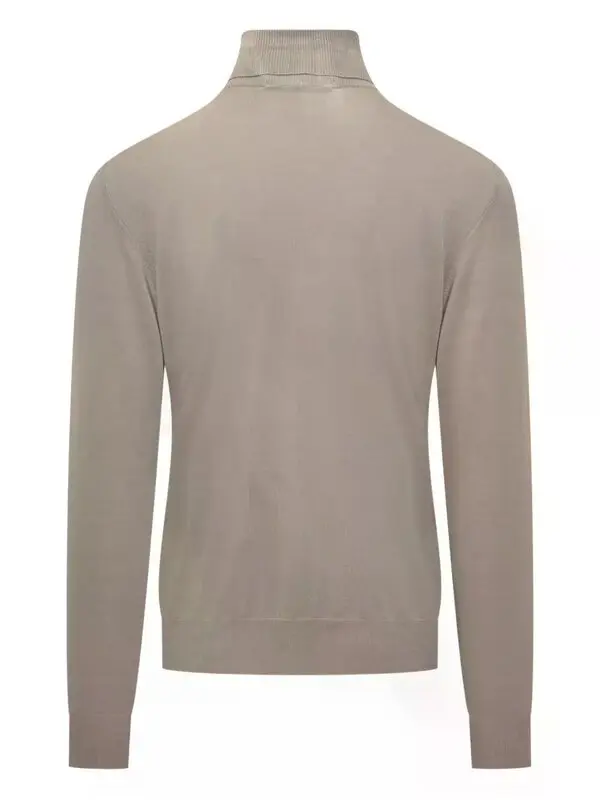 FILIPPO DE LAURENTIIS Turtleneck Wool Sweater - Neutrals