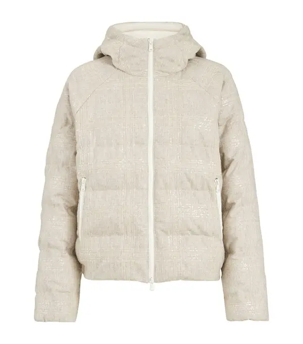 Brunello Cucinelli Virgin Wool Down Puffer Jacket