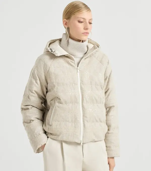 Brunello Cucinelli Virgin Wool Down Puffer Jacket