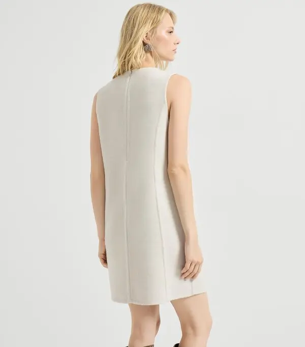 Brunello Cucinelli Virgin Wool Mini Dress