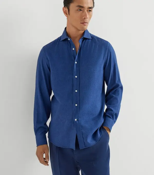 Brunello Cucinelli Cotton-blend Shirt