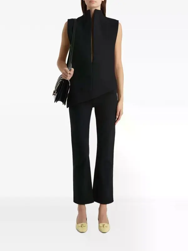 Khaite Vivian Carlyle Trousers - Black
