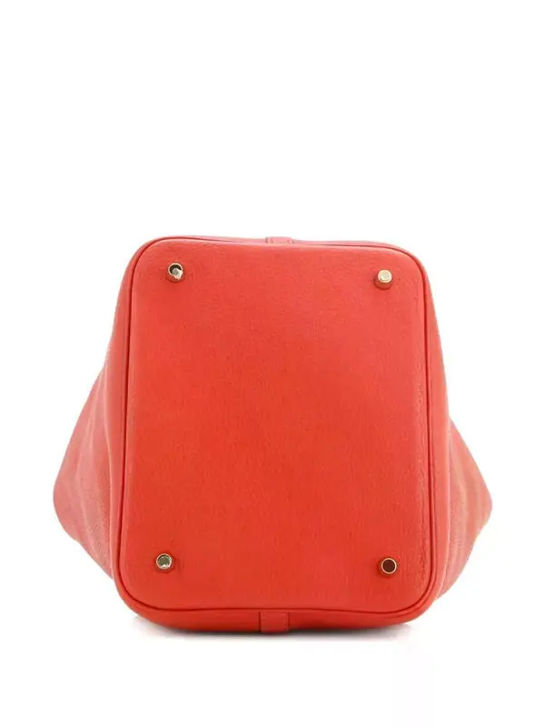 Hermès Picotin Lock Bag Clemence Mm - Red