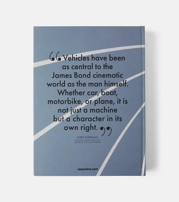 Assouline James Bond Cars Book - Multicoloured
