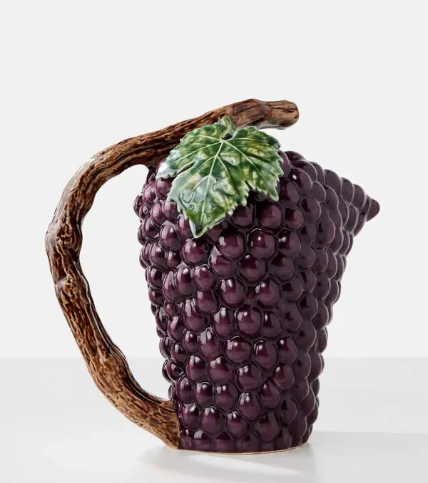 BORDALLO PINHEIRO Grapes Earthenware Jug