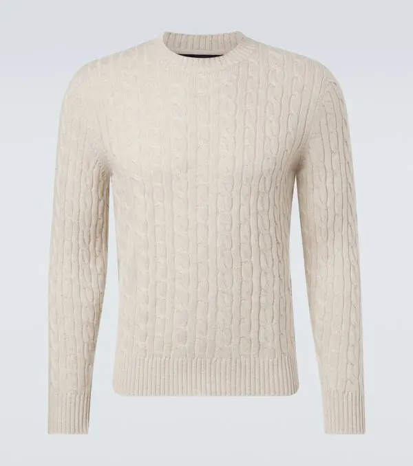 Arch4 Cable-knit Cashmere Sweater - Beige