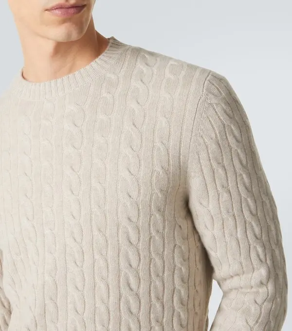 Arch4 Cable-knit Cashmere Sweater - Beige