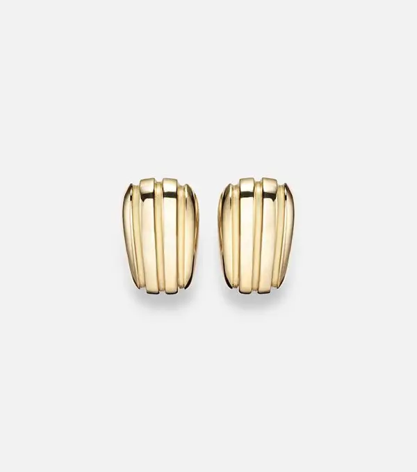 PAMELA ZAMORE Orla Armour 18kt Earrings - Gold