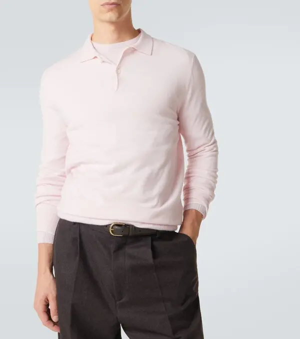 Arch4 Cashmere Polo Sweater