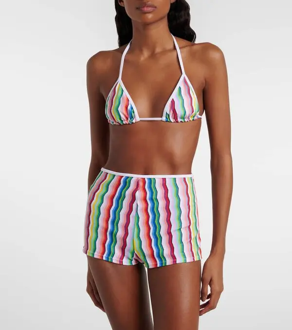 Missoni Zig Zag Micro Shorts - Multicoloured