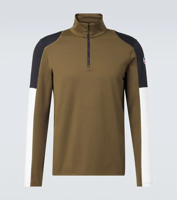 Fusalp Pravio Colorblocked Ski Top - Green