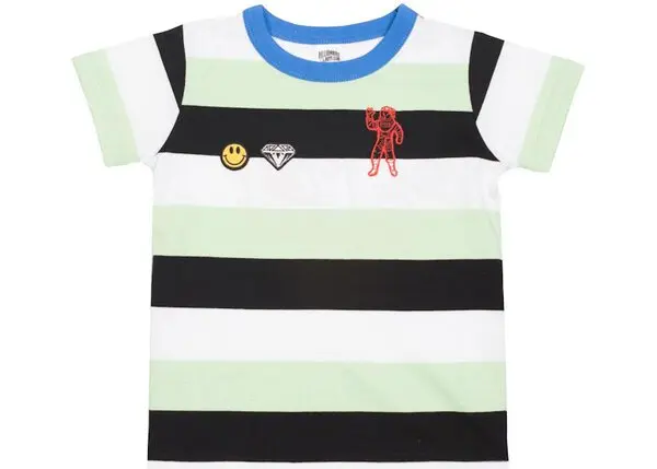 BILLIONAIRE BOYS CLUB Youth Astro Knit Tee Shirt - Black/green
