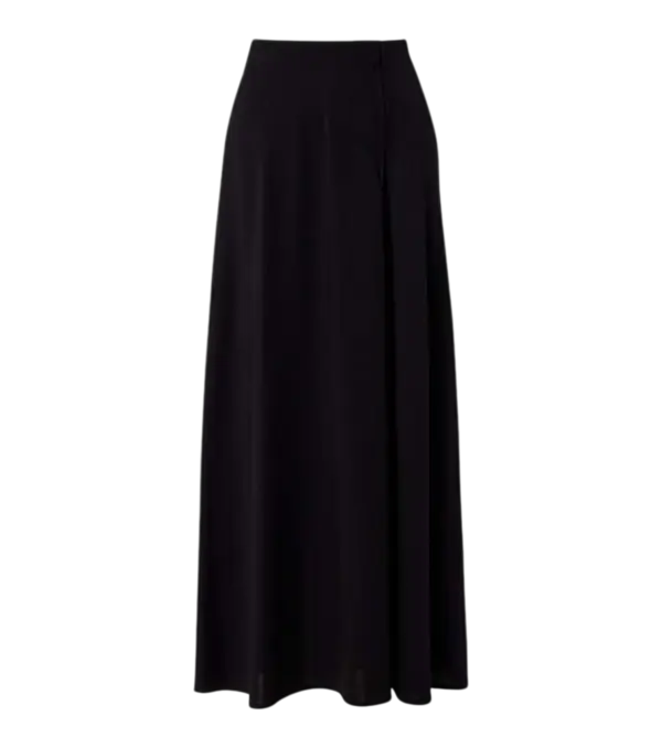 Max Mara Stilla Virgin Wool Maxi Skirt - Black
