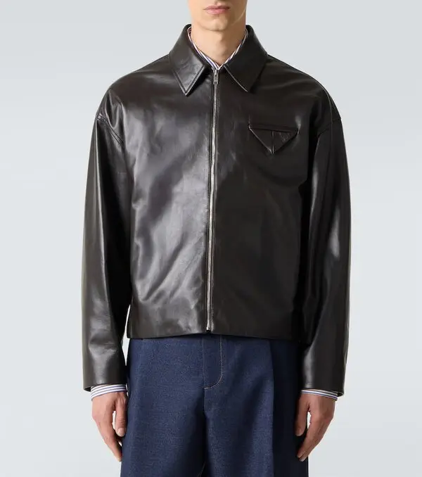 Bottega Veneta Leather Jacket