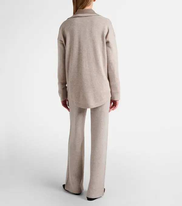Max Mara Pietra Wool And Cashmere Pants