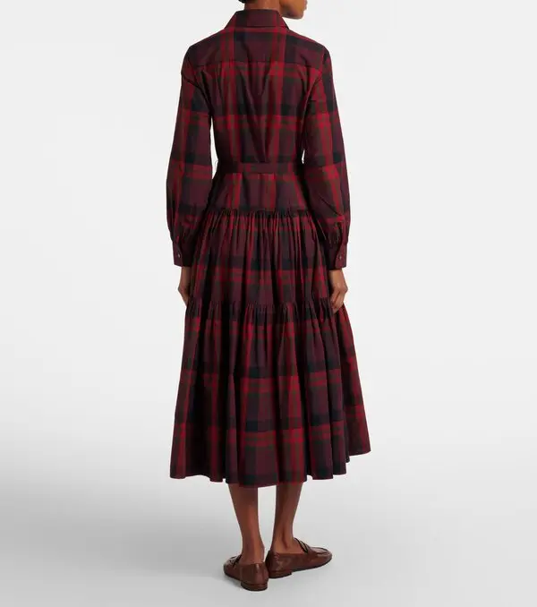 Polo Ralph Lauren Belted Plaid Shirt Dress