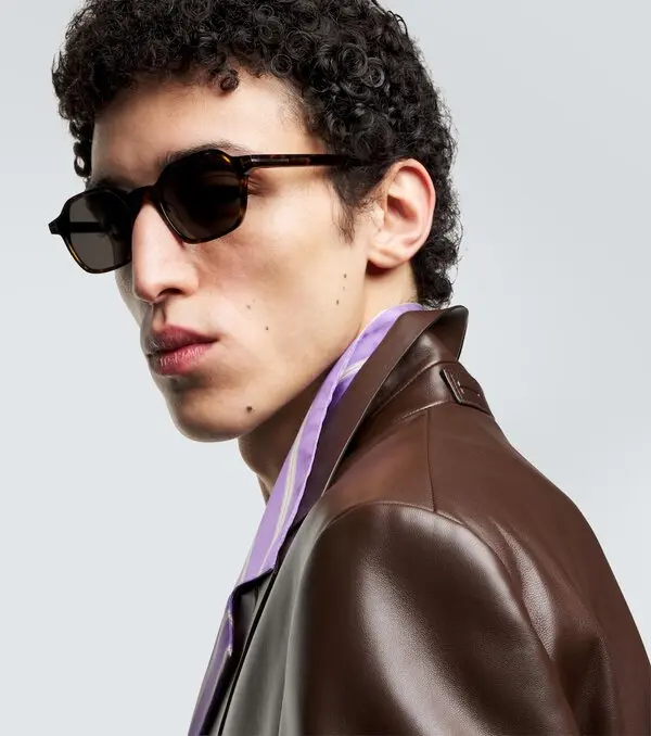 TOM FORD Joey Square Sunglasses - Brown
