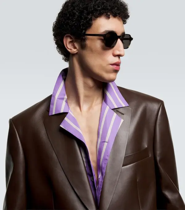 TOM FORD Joey Square Sunglasses - Brown