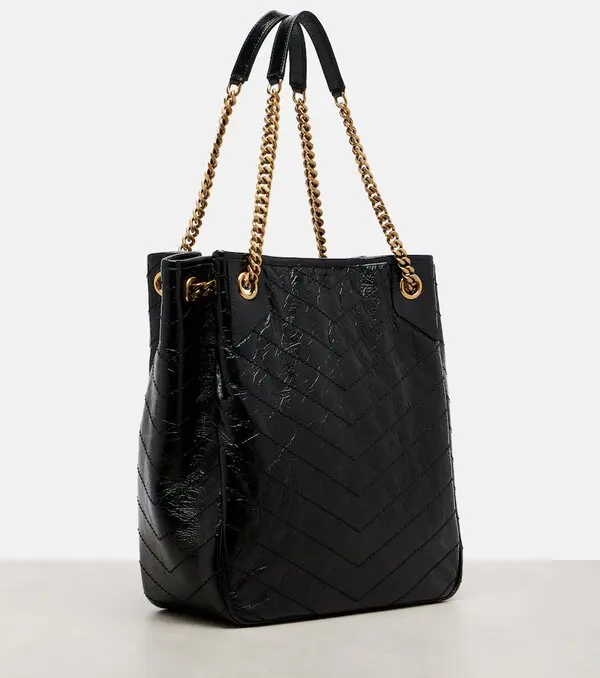 Saint Laurent Niki Small Leather Tote Bag