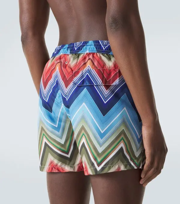 Missoni Zig Zag Swim Trunks - Multicoloured