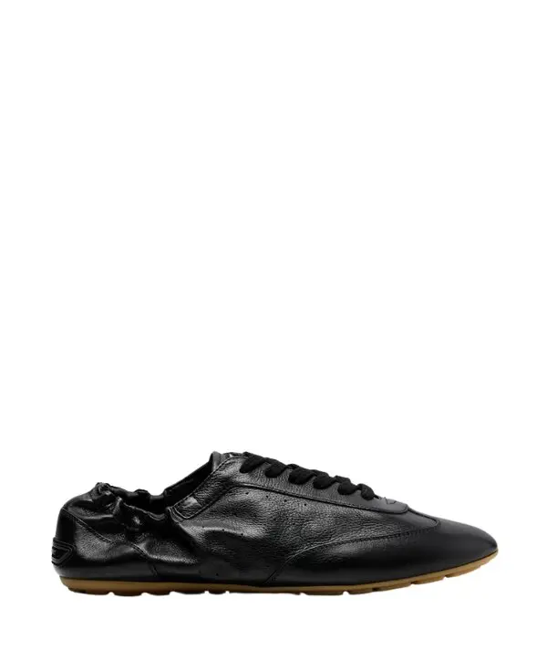 Saint Laurent Lewis Leather Sneakers