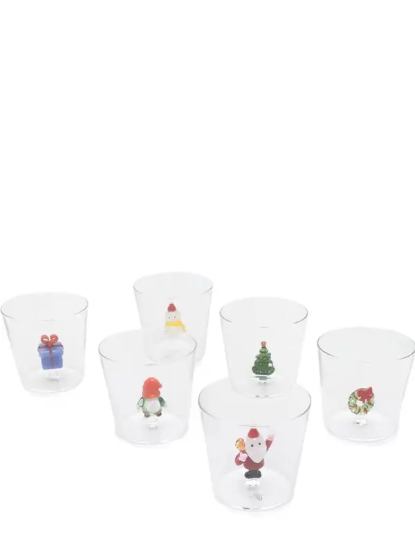 ICHENDORF MILANO Christmas Tales Tumbler Glasses - White
