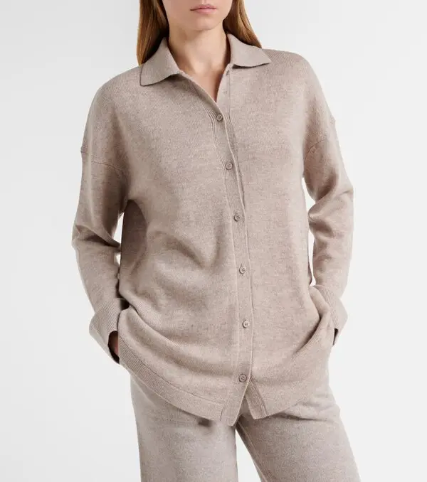 Max Mara Gatti Wool And Cashmere Cardigan