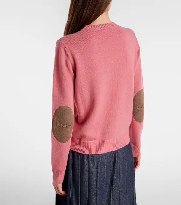 Max Mara Fresia Wool And Cashmere Sweater - Pink