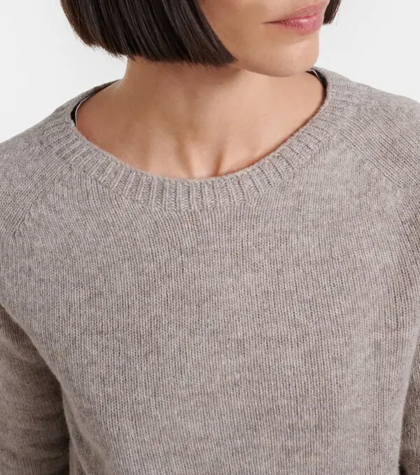 Max Mara Georg Wool And Cashmere-blend Sweater - Beige