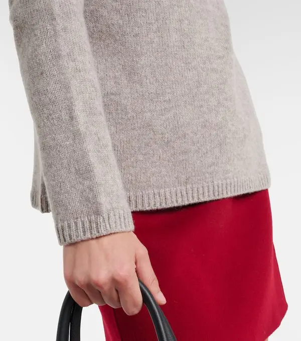 Max Mara Georg Wool And Cashmere-blend Sweater - Beige